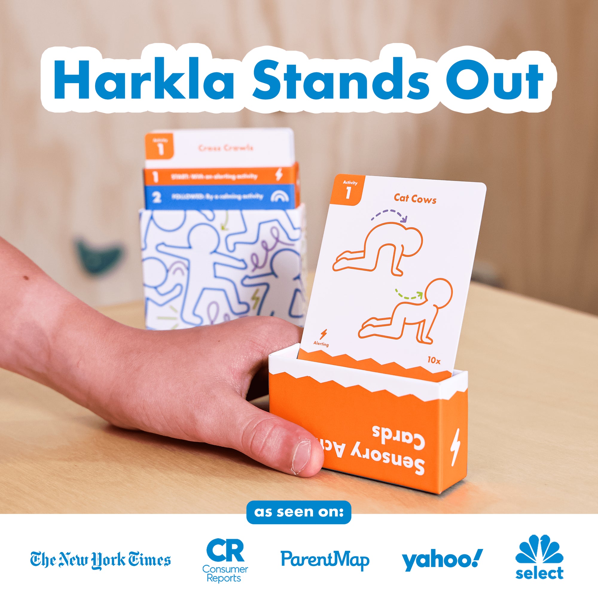 Sensory Activity Cards - Harkla | Free Returns