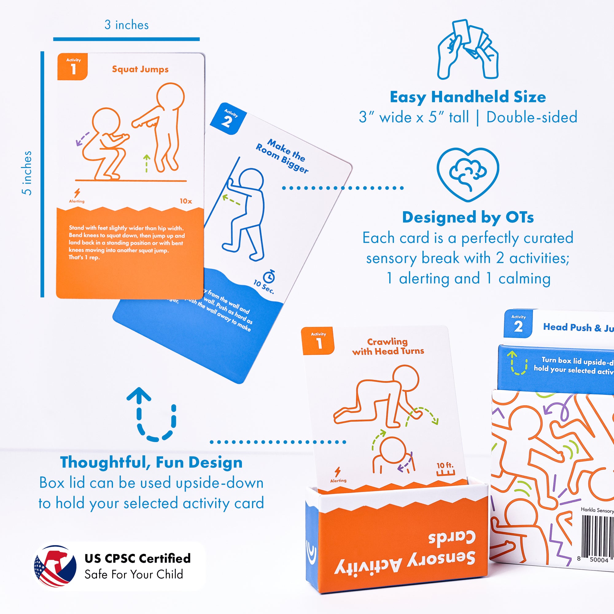 Sensory Activity Cards - Harkla | Free Returns