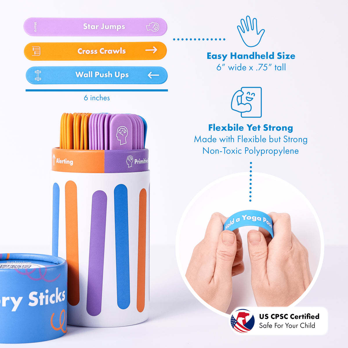 Sensory Activity Sticks - Harkla | Free Returns