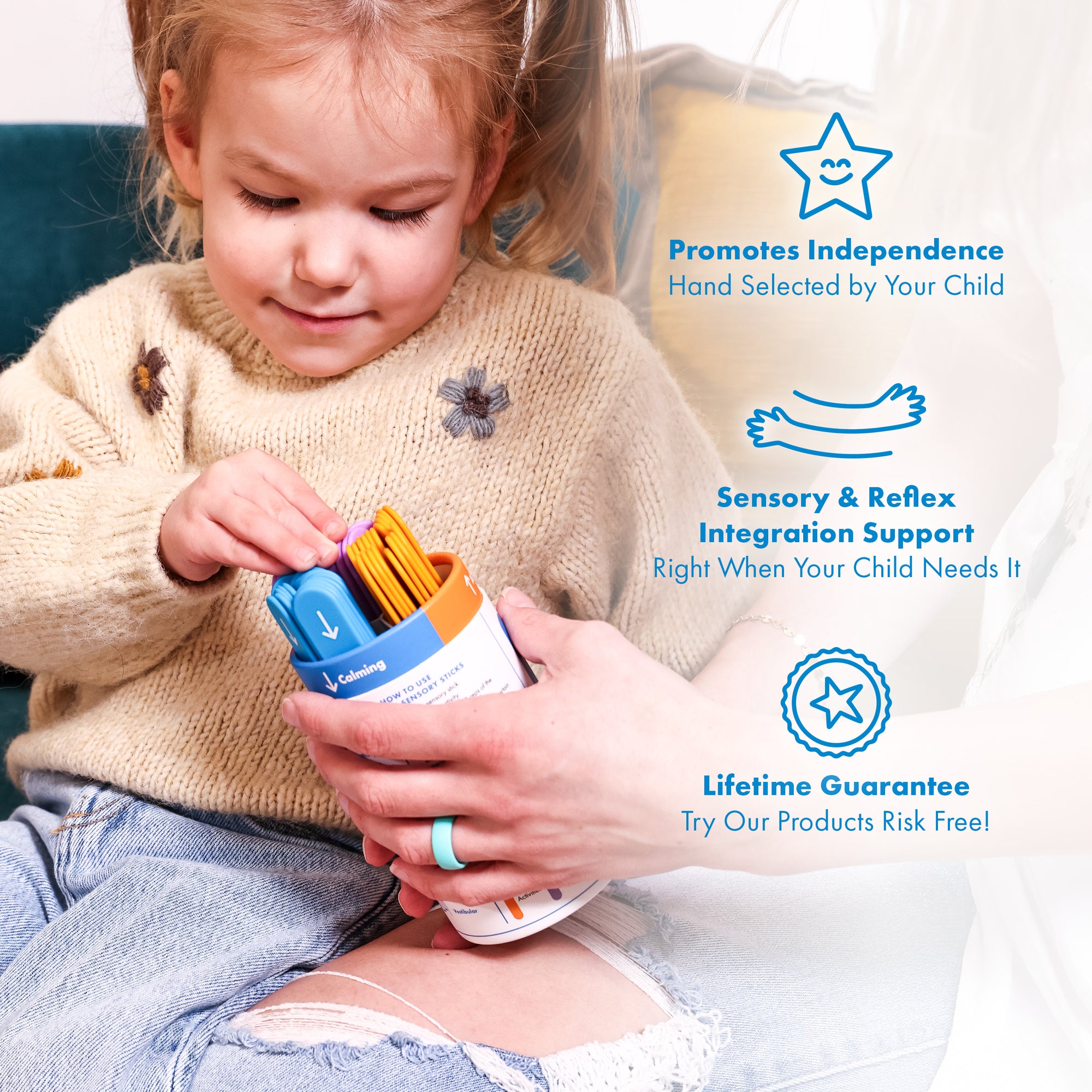 Sensory Activity Sticks - Harkla | Free Returns