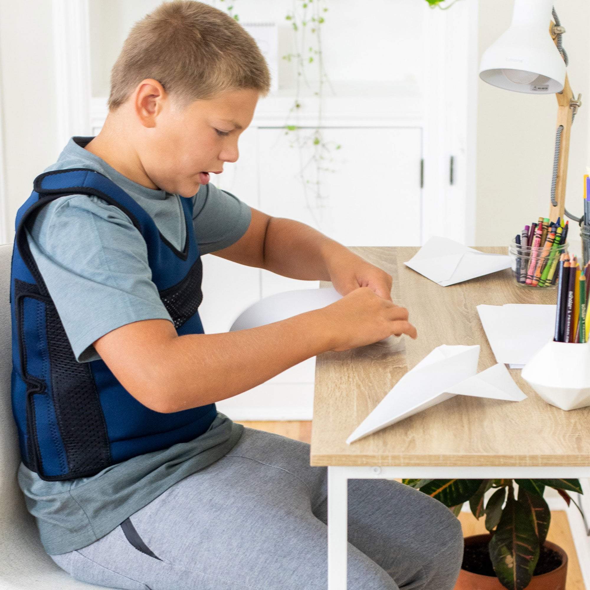 Weighted Compression Vest for Kids | Harkla | Free Returns