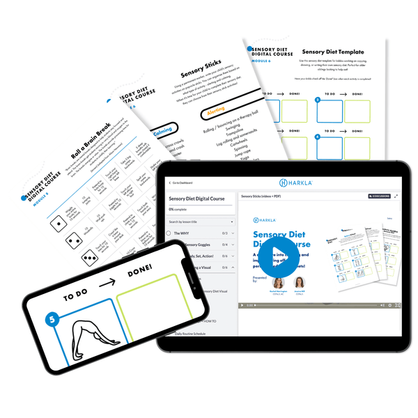 Sensory Diet Digital Course - Learn Everything You Need to Start